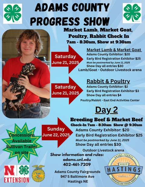 Adams County Progress Show | Nebraska Extension in Adams County | Nebraska Extension | Nebraska